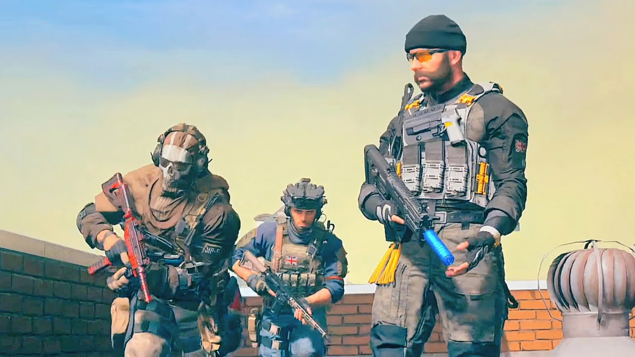 Task Force 141 Squad Lockdown Victory Ghost Soap Captain Price MW3 ...