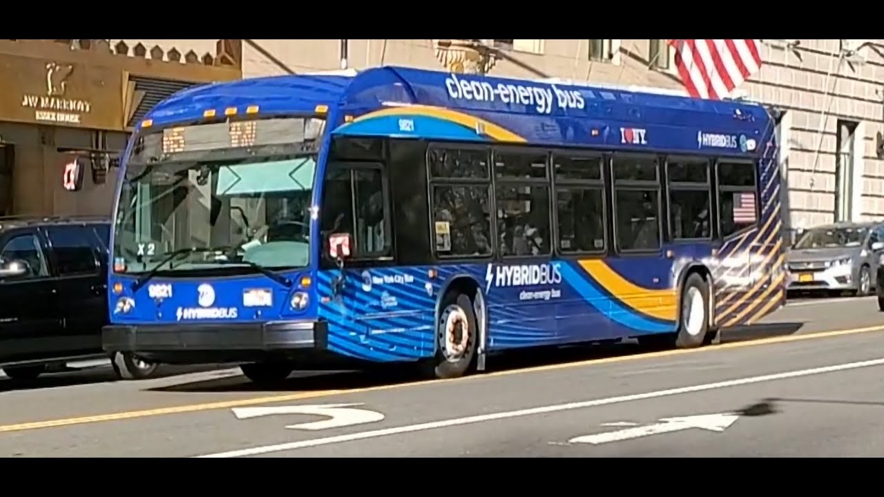 Nova Bus LFS HEV 9621 on the M2 Limited | Another Transit Video SHORT ...
