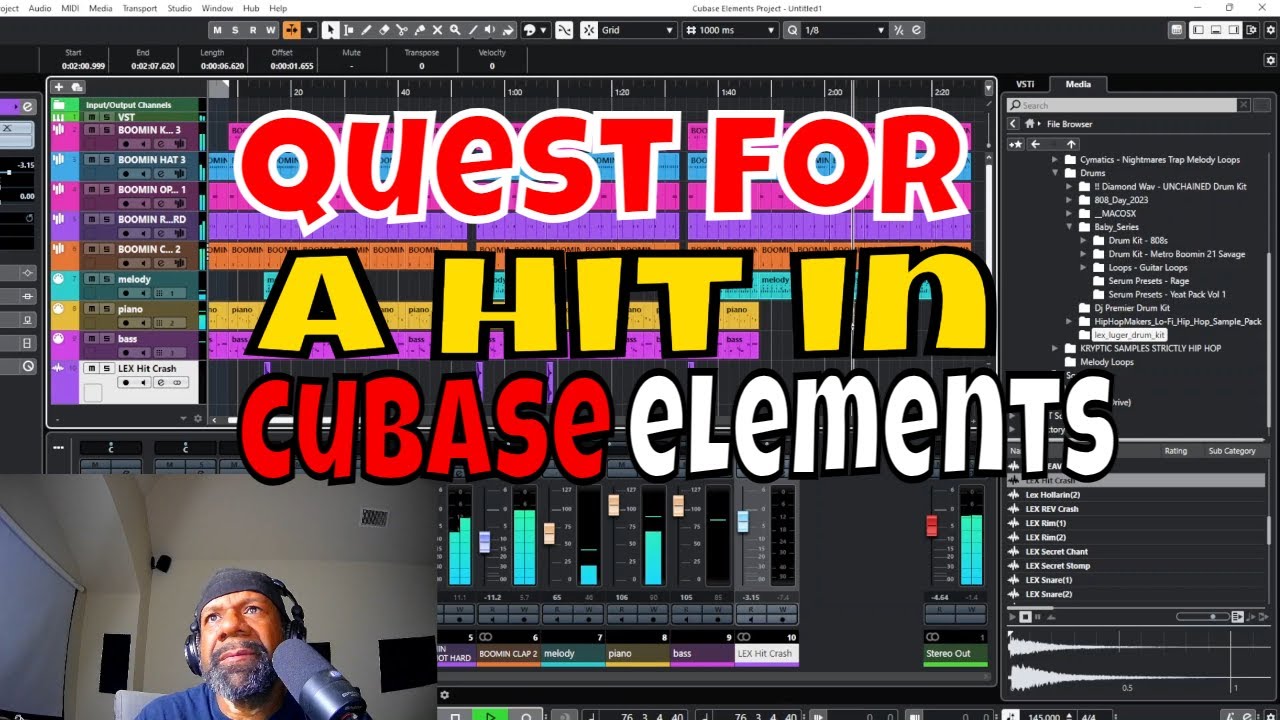 Keep Making Rap Songs Until I Make a Hit | Cubase Elements | EP. 1 ...