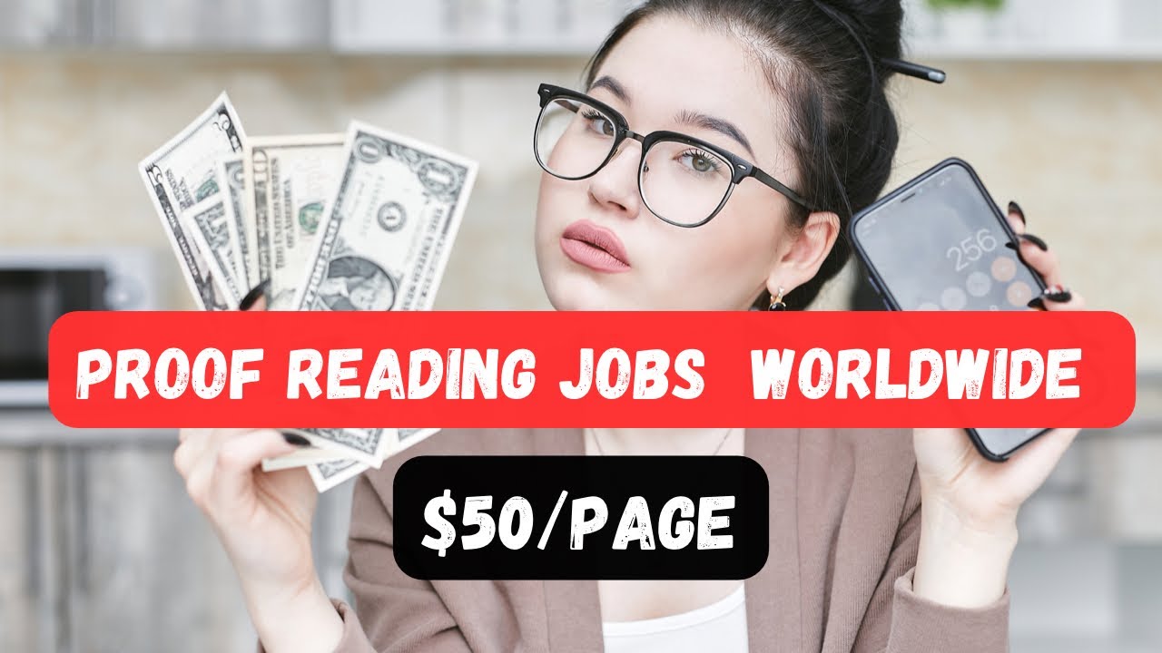 HIRING!! Get Paid $50 Per Hour Proofreading || Worldwide - YouTube