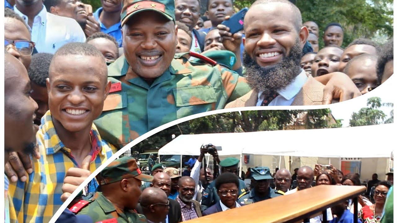 🔴RDC:BO TALA MAKAMBU BA ÉTUDIANTS BA SALI DEVANT GÉNÉRAL YA SERVICE ...