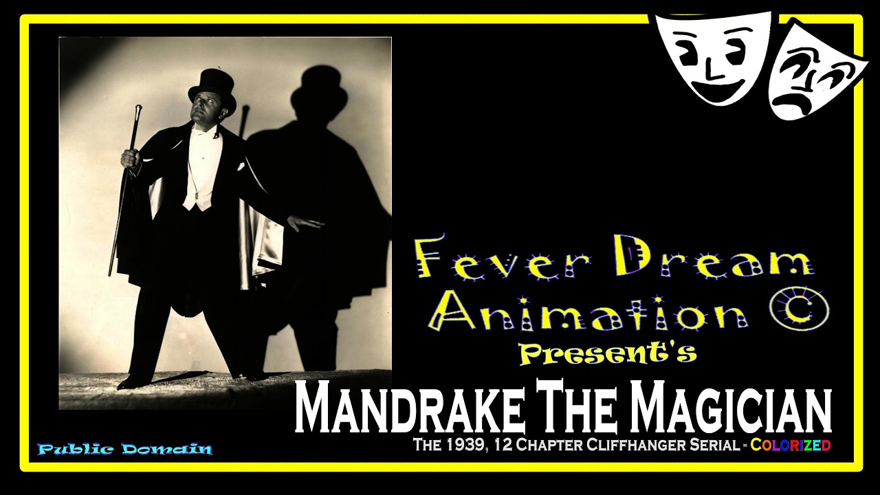Mandrake the Magician (1939) Chapter Serial, Chapter 1 Shadow on the ...