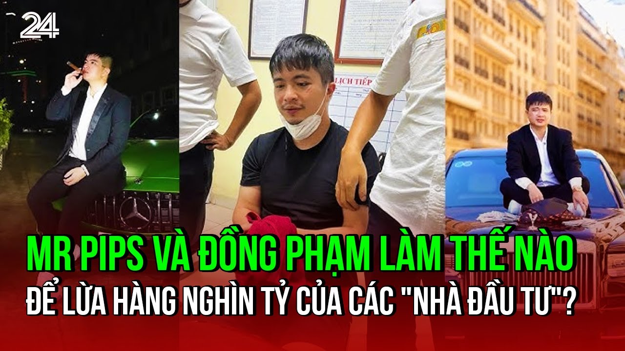 Mr Pips và đồng phạm đã làm thế nào để lừa hàng nghìn tỷ của các "nhà đầu tư"? | VTV24 - YouTube