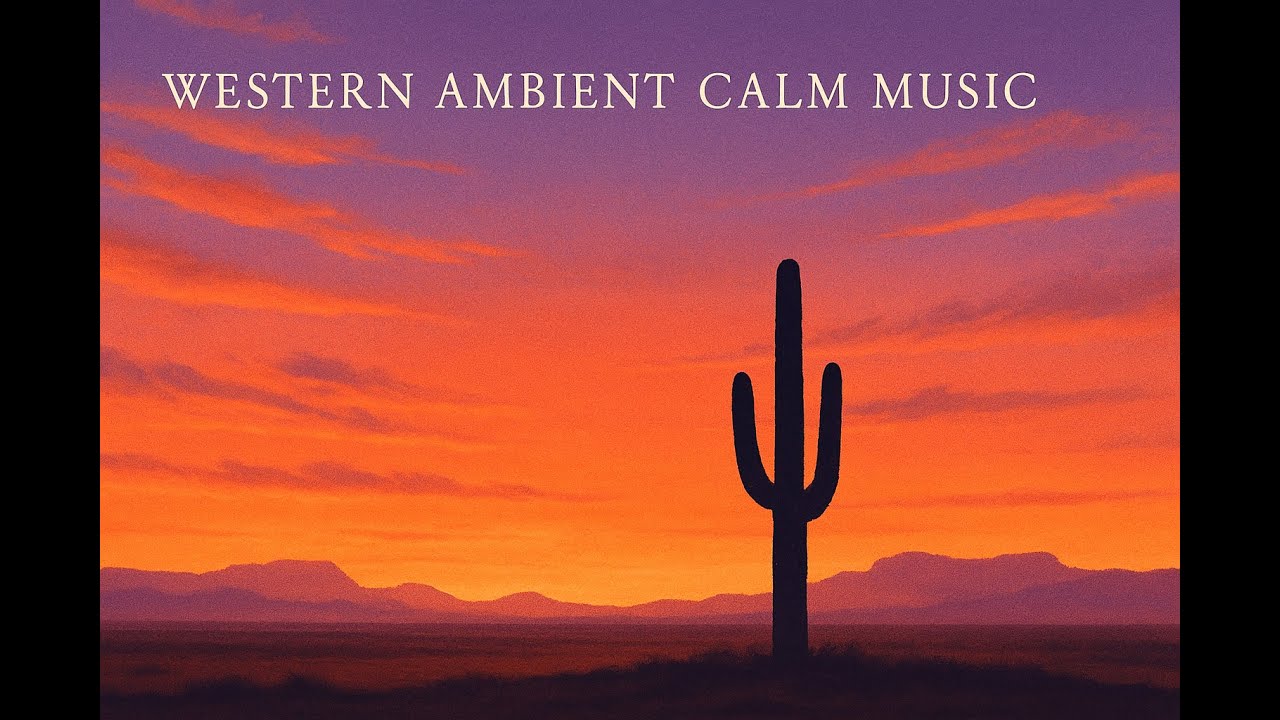 Western Ambient Calm Music 1H— Desert Focus & Creative Flow • Full ...
