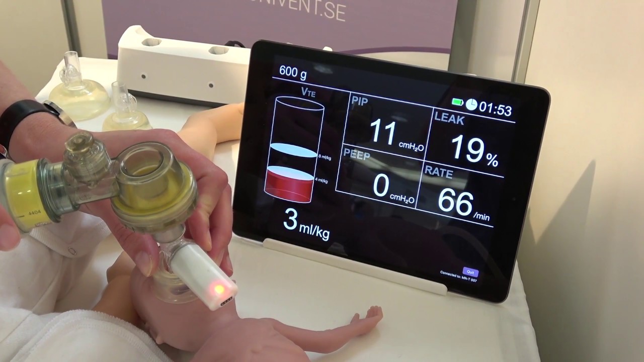 Monivent Neo Newborn Ventilation Trainer - YouTube