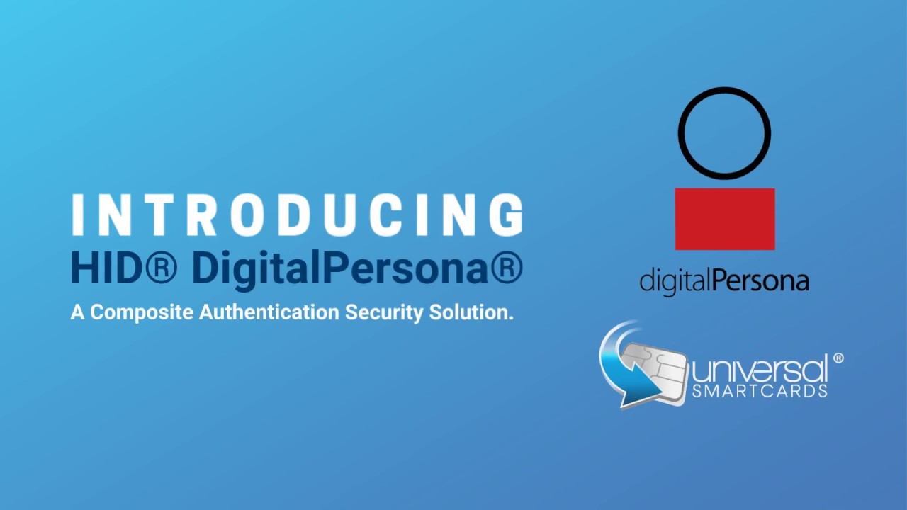 Introducing... HID DigitalPersona® - YouTube