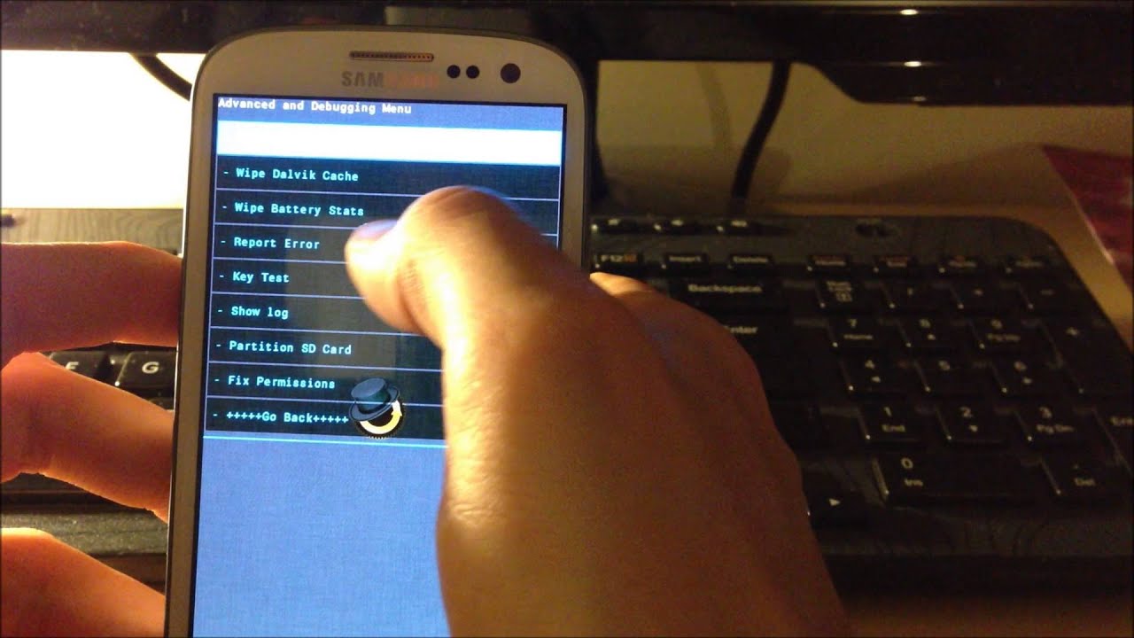 Android - Fix Permissions using ClockworkMod Recovery - YouTube