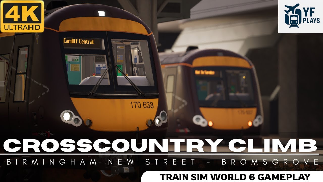 Train Sim World 6 | CrossCountry Climb | Class 170 | Birmingham ...