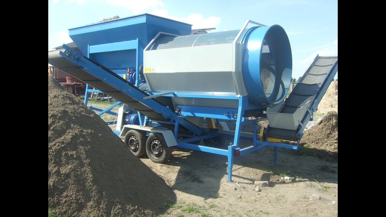 VAGLIO ROTANTE MOBILE DIESEL - YouTube