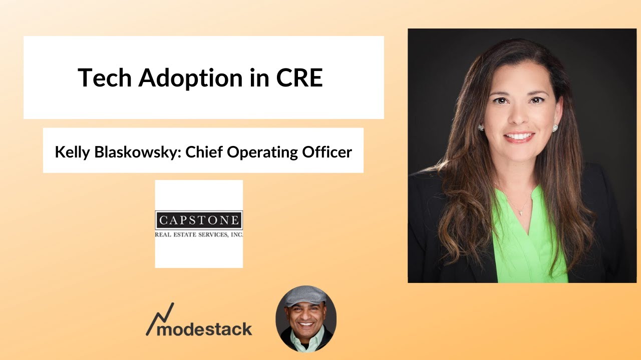 Tech adoption in CRE with Kelly Blaskowsky - YouTube