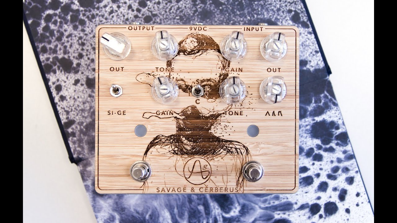 Anasounds - Savage & Cerberus ltd edition pedal - YouTube