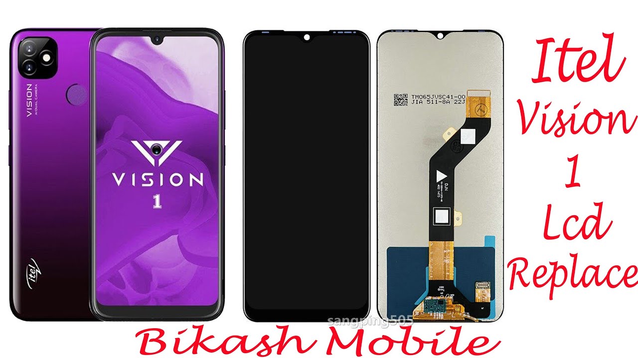 Itel Vision 1 Lcd Replacement | Itel L6005 Lcd Change - YouTube