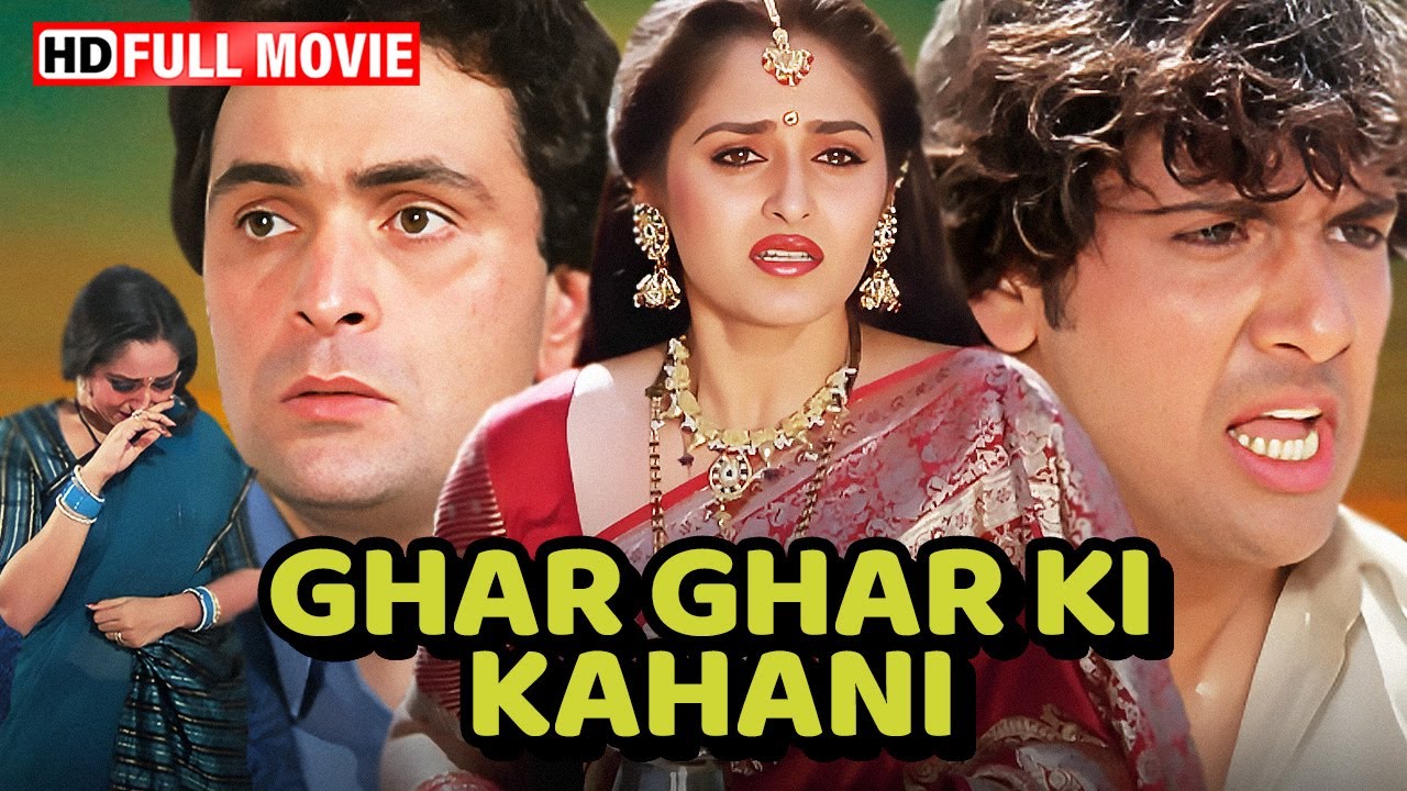 Ghar Ghar Ki Kahani (HD) | Rishi Kapoor, Govinda, Jaya Prada & Kader ...