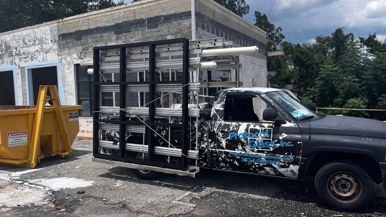 COMMERCIAL STOREFRONT BULID FRAME AND INSTALL CLERMONT Fl. - YouTube