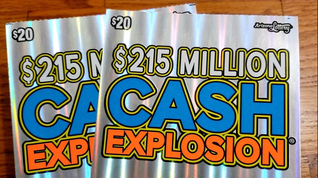 ARIZONA LOTTERY-- $215 MILLION CASH EXPLOSION TICKET'S - YouTube