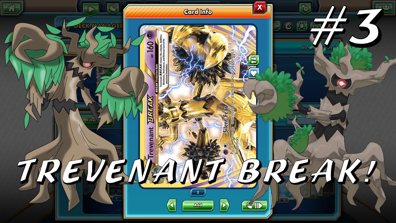 Trevenant BREAK Deck! #3 Pokemon Trading Card Game! - YouTube