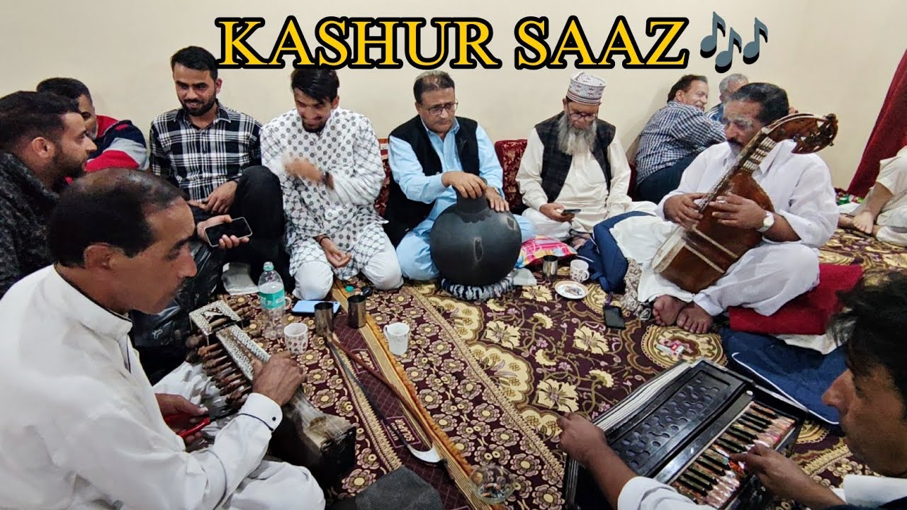 KASHUR SAAZ 💖 Kashmiri Music 💖 #kashmirisufisongs - YouTube