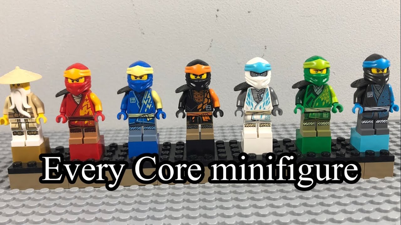 Review every Lego Ninjago Core Ninja Suit - YouTube