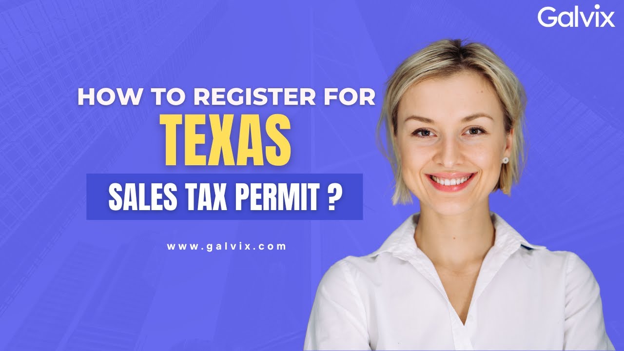 How to Get a Texas Sales Tax Permit (Registration)? - Step-by-Step Visual Walkthrough - YouTube