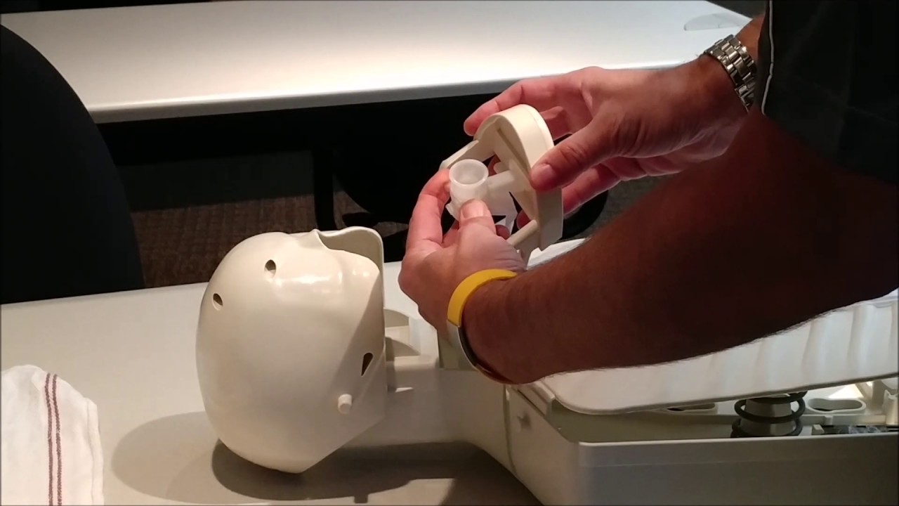 mannequin lung replacement 101 - YouTube