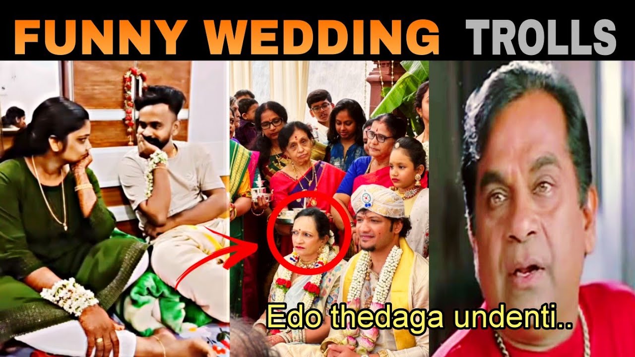 Latest Funny Wedding Trolls | Marriage Funny Trolls Videos | funny ...