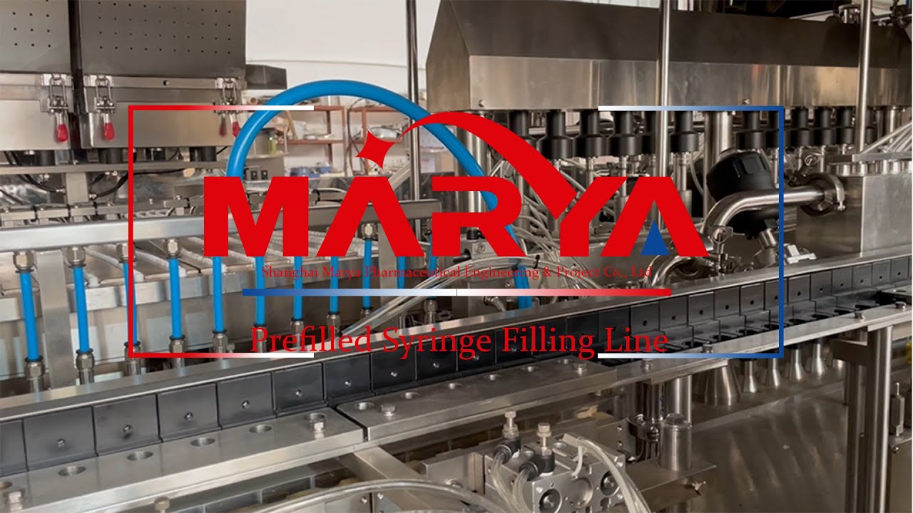 Marya Pharmaceutcial Injectable Prefilled Syringe Filling Line ...