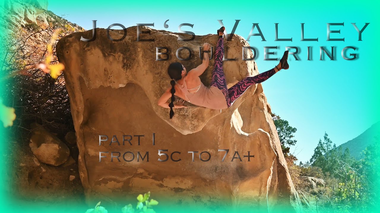 Bouldering in Joe's Valley, part of our big trip through the USA (Part1 ...