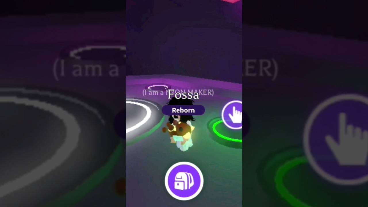 making neon Fossa #adoptme #roblox - YouTube