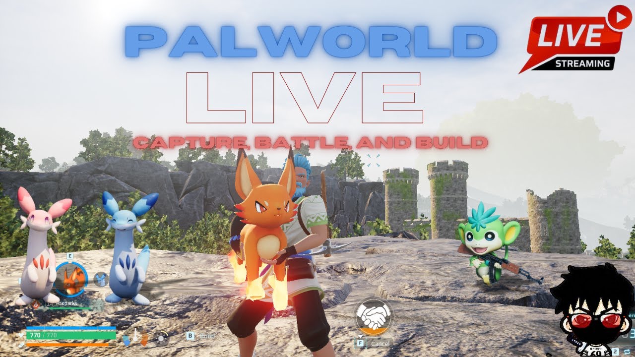 🔴Exploring Palworld: Capture, Battle, and Build! - YouTube