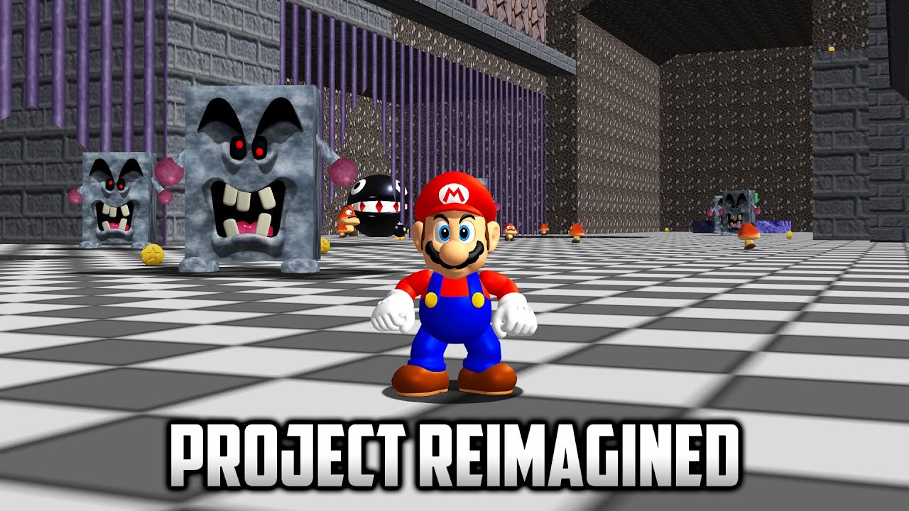 ⭐ Super Mario 64 PC Port - Project Reimagined Demo Part 8 - YouTube