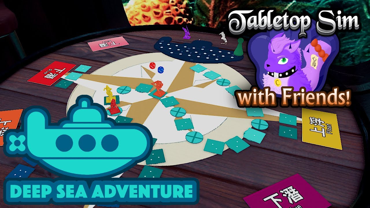 Tabletop Sim with Friends! | Deep Sea Adventure - A Simple Yet Elegant Risk-and-Reward Diving ...