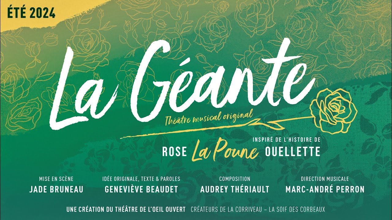 La Géante - Un théâtre musical original inspiré de Rose La Poune ...
