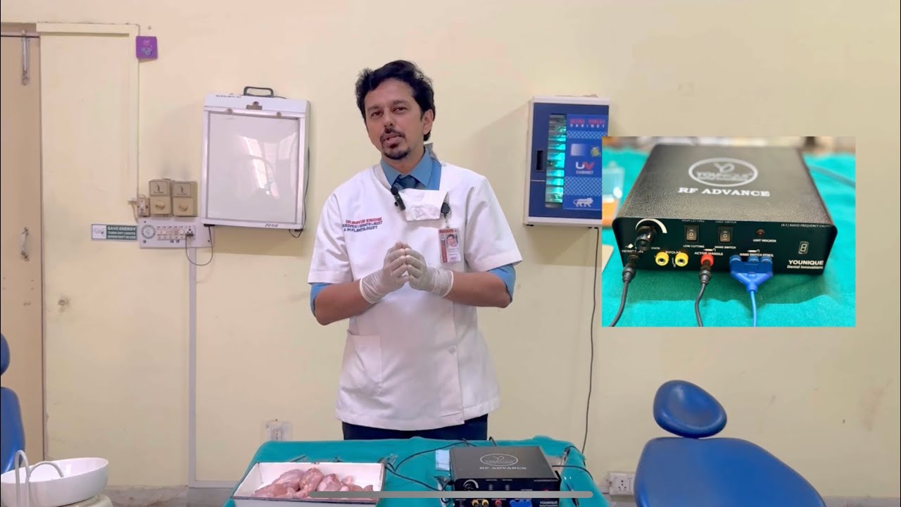 Demonstration of Electrosurgery / Electrocautery & Scalpel on Animal ...