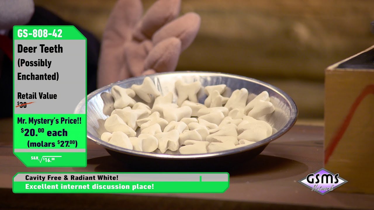 Deer Teeth - Shop at Home with Mr. Mystery - Gravity Falls - YouTube