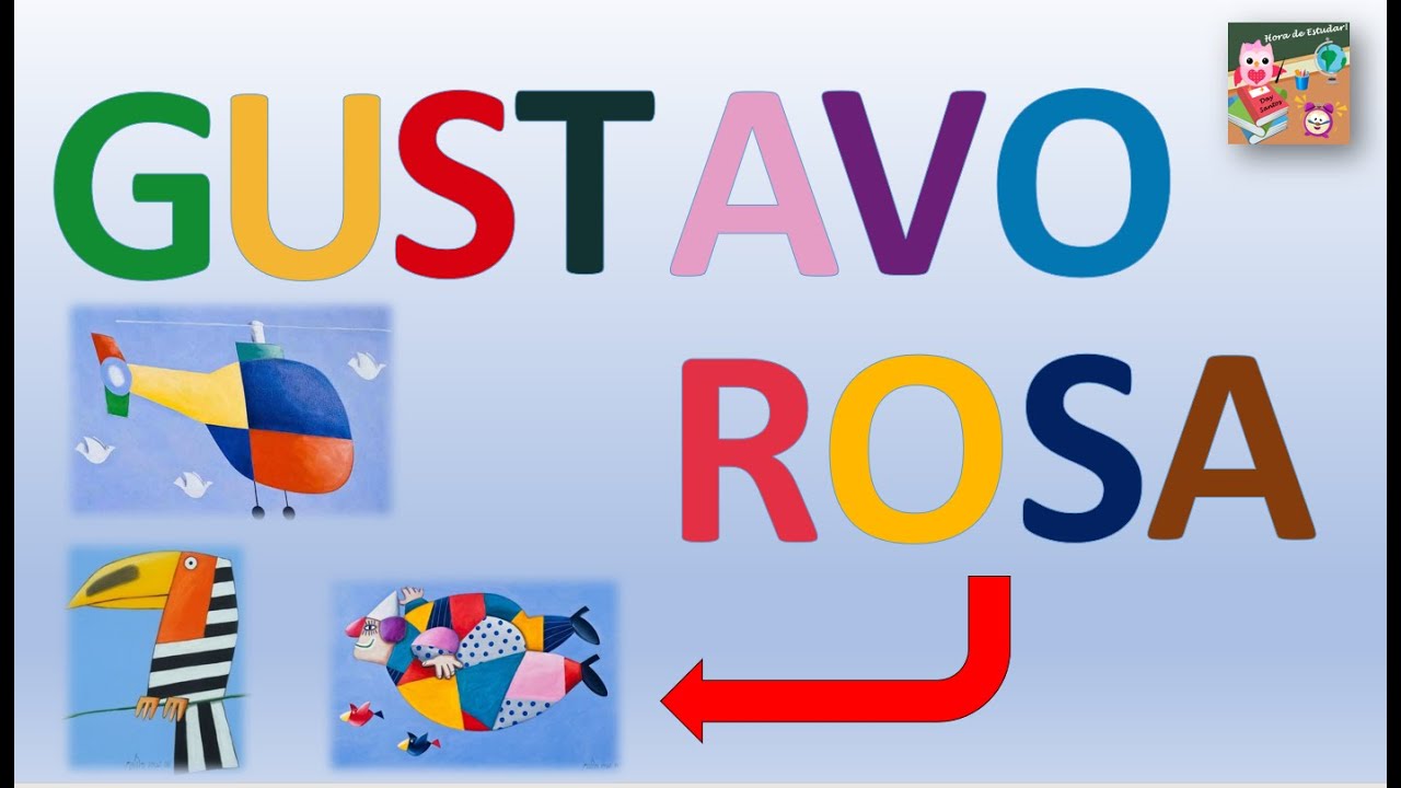 Gustavo Rosa | Gustavo Rosa - Biografia | Hora de Estudar - YouTube