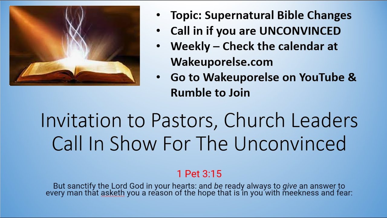 Pastor / Church Leader / Influencer / Invitation Video - YouTube