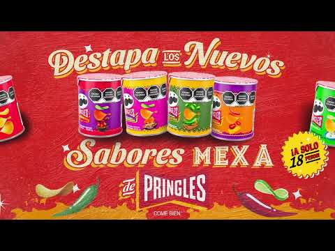 Destapa los nuevos sabores Mexa de Pringles