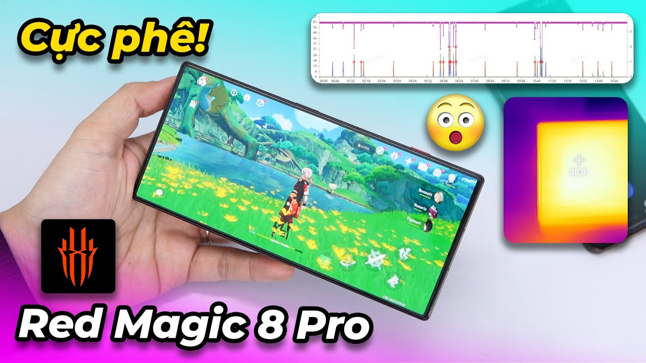 Test game Red Magic 8 Pro - Vua Gaming Phone là đây: Siêu mạnh - Siêu ...