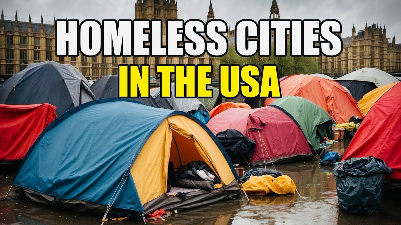 Top 10 Worst Cities for Homelessness in the USA 🇺🇸 || Top List Show ...