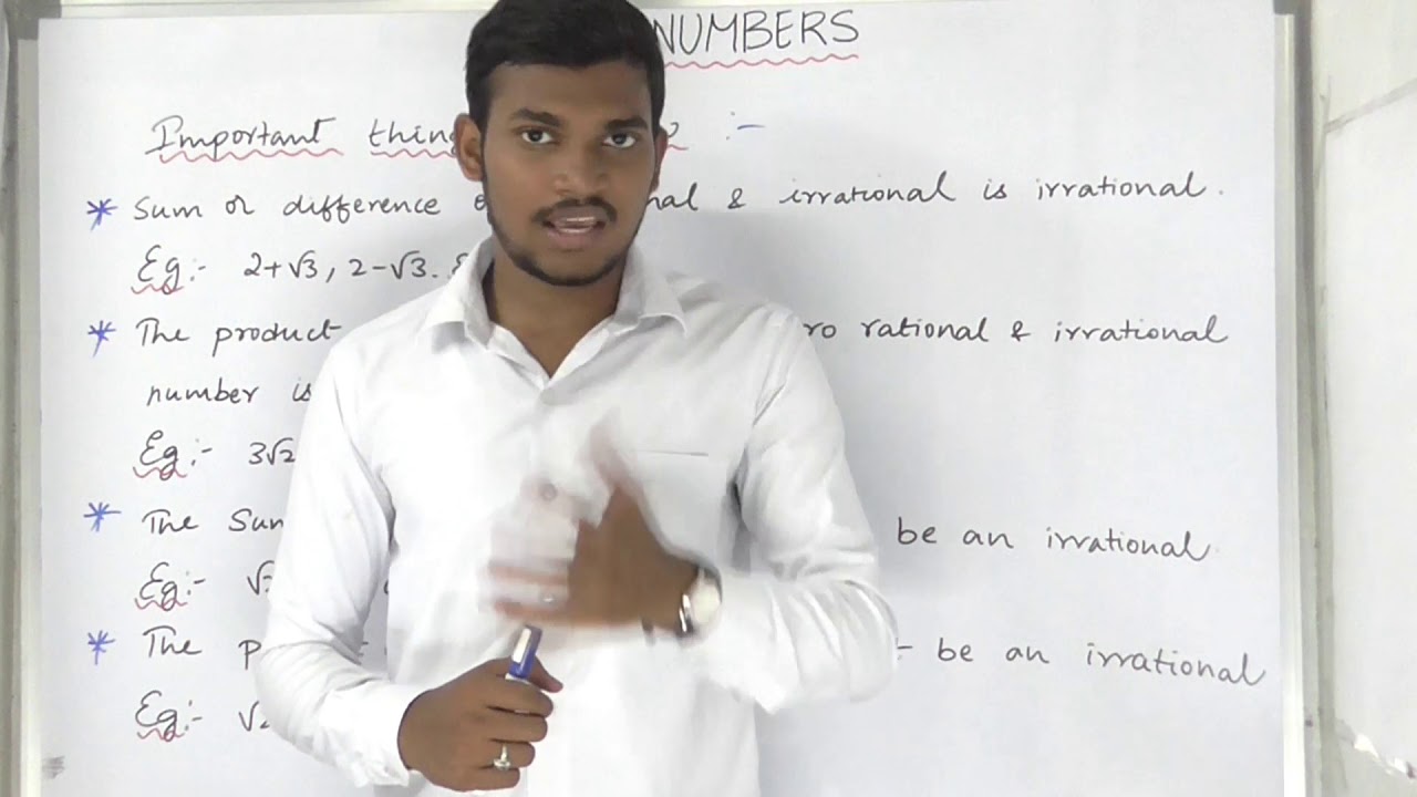 Real Numbers (Maths) - Best Formulas & Concept for 10th class ...