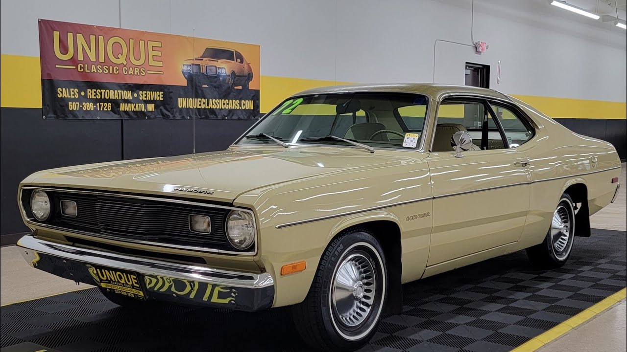 1972 Plymouth Gold Duster | For Sale - YouTube