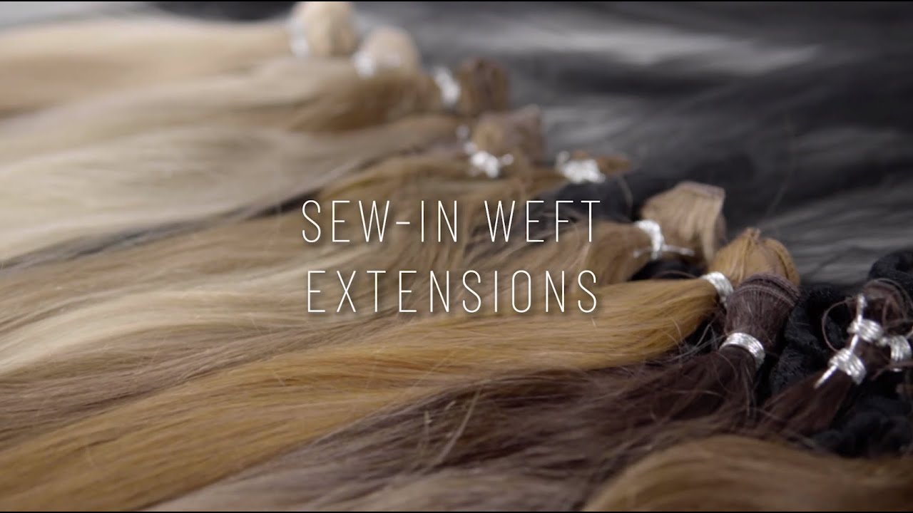 Hotheads Hair Extensions® Introduces Sew-In Weft Hair Extensions - YouTube