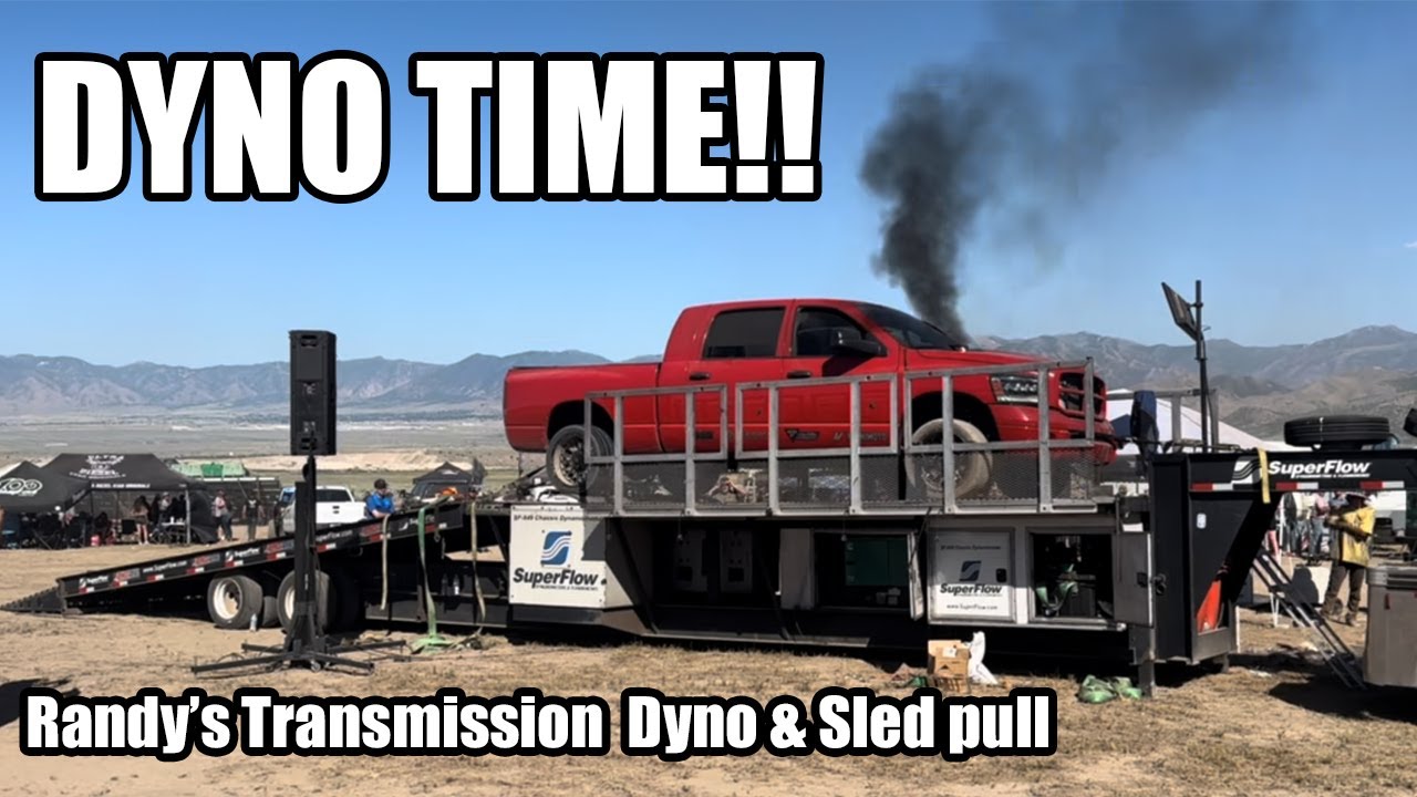 RANDY'S TRANSMISSION DYNO & SLED PULL 2023!!! - YouTube