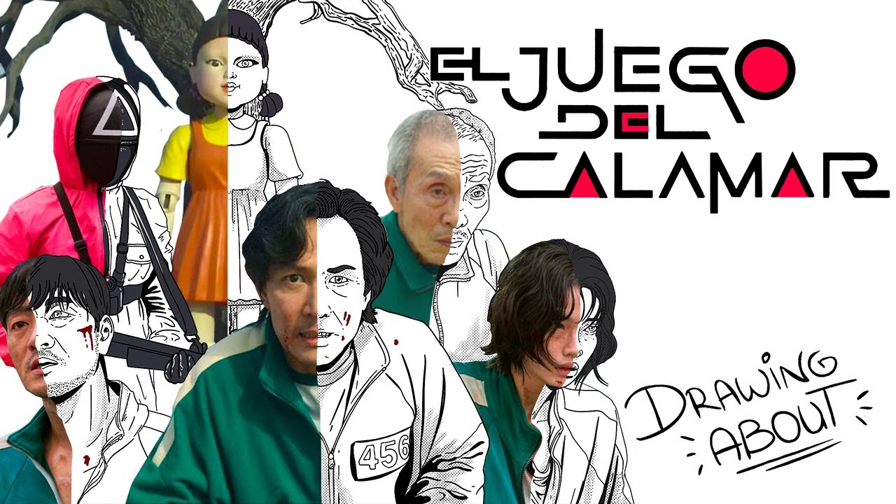 EL JUEGO DEL CALAMAR | Draw My Life - YouTube