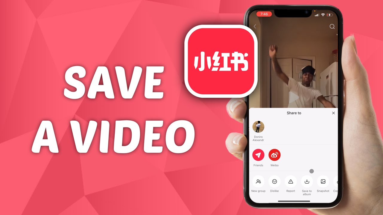 How to Save A Video on Rednote - YouTube