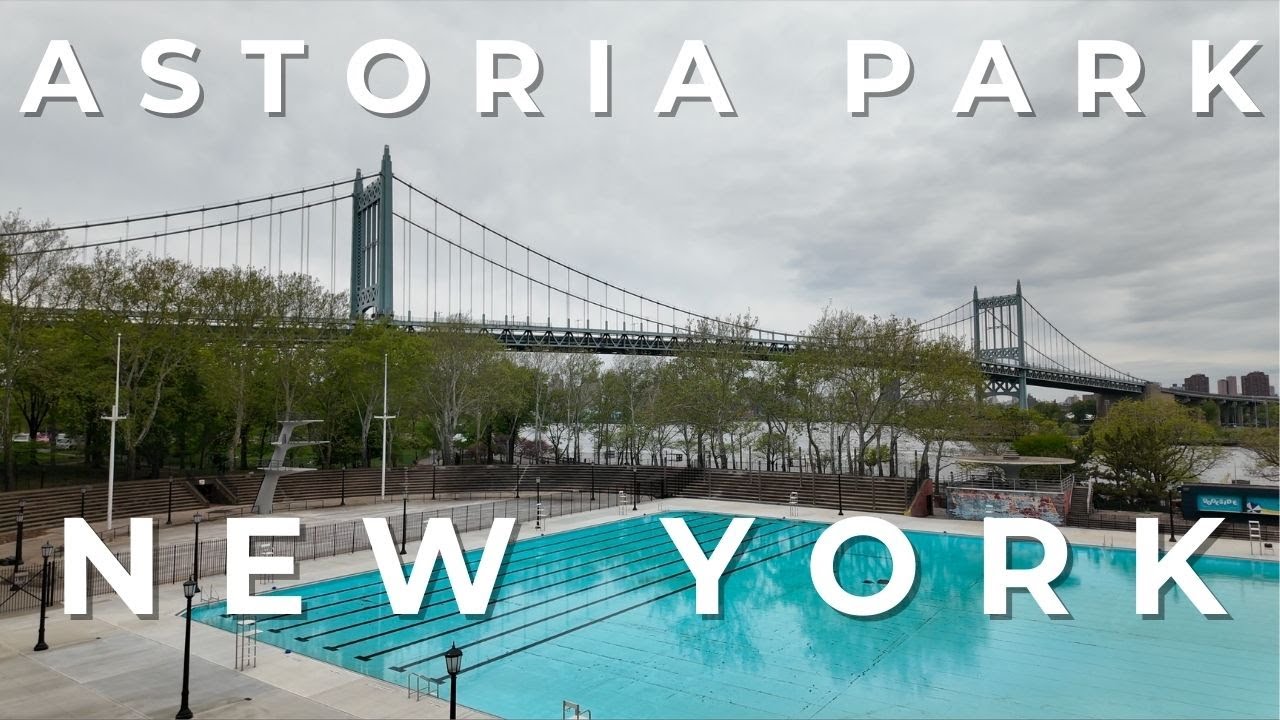 Astoria Park, Queens: Non-Touristy New York City Walking Tour 4K - YouTube