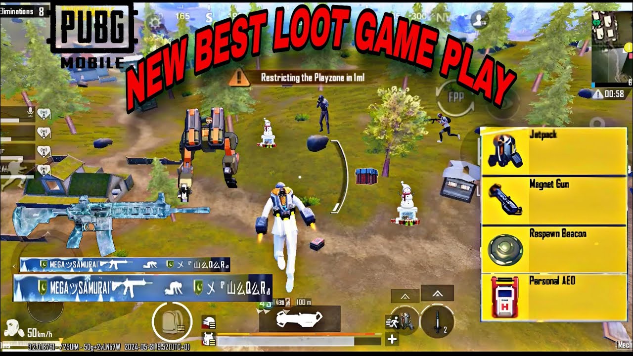 Wow! NEW BEST LOOT Gameplay in Mecha Fusion Mode | PUBG | Aladdin YT ...