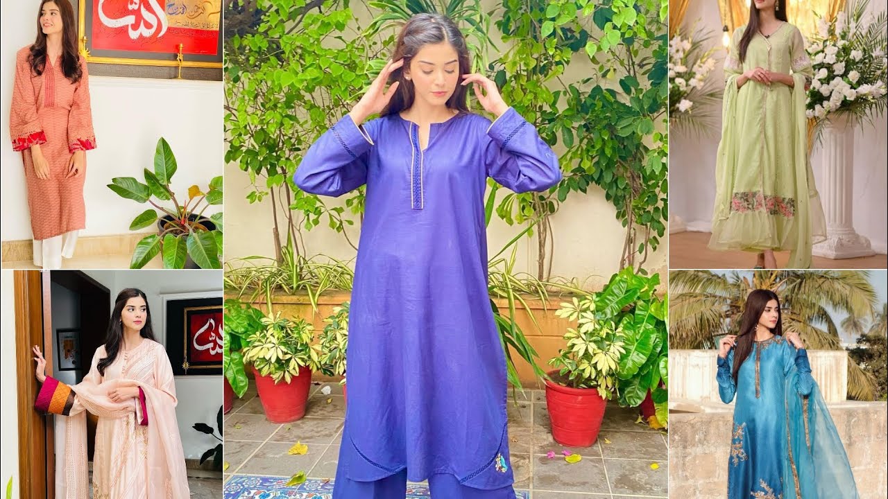 Zainab Shabbir dress design - YouTube
