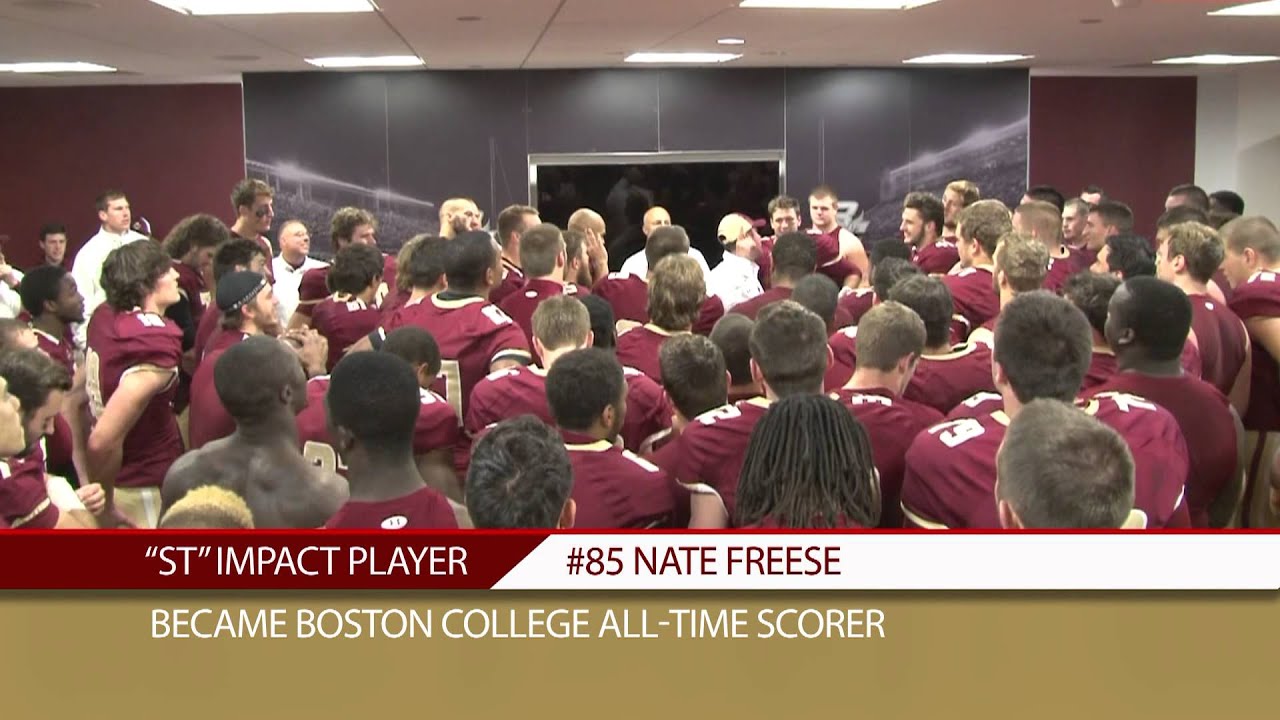 Boston College Game #10 Impact Players - YouTube