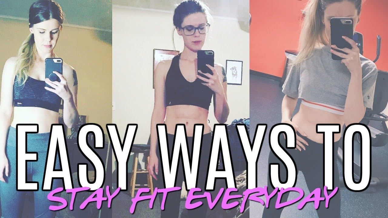 HOW TO STAY FIT | Hacks, Tips, and Tricks - YouTube